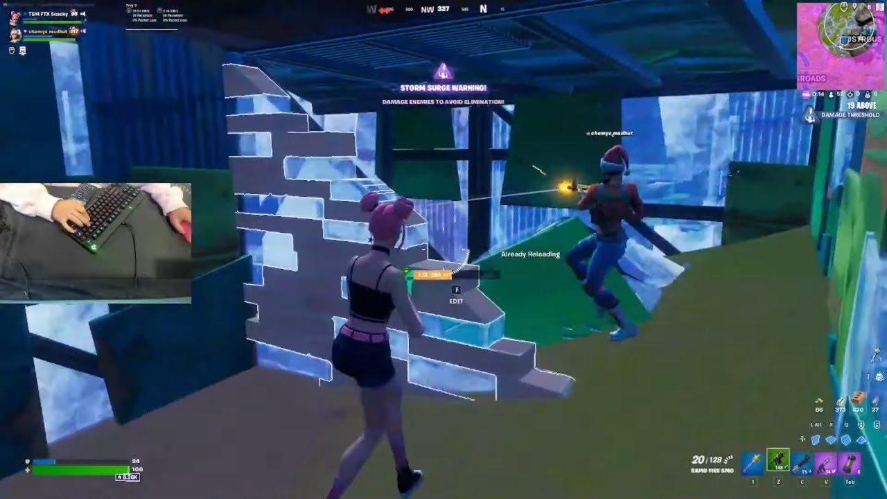 😱SNACKY juega SCRIMS con PROS de FNCS Invitacional💣🔥 - YouTube