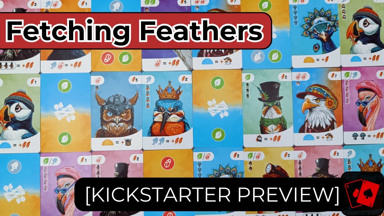 Kickstarter Preview | Fetching Feathers - YouTube
