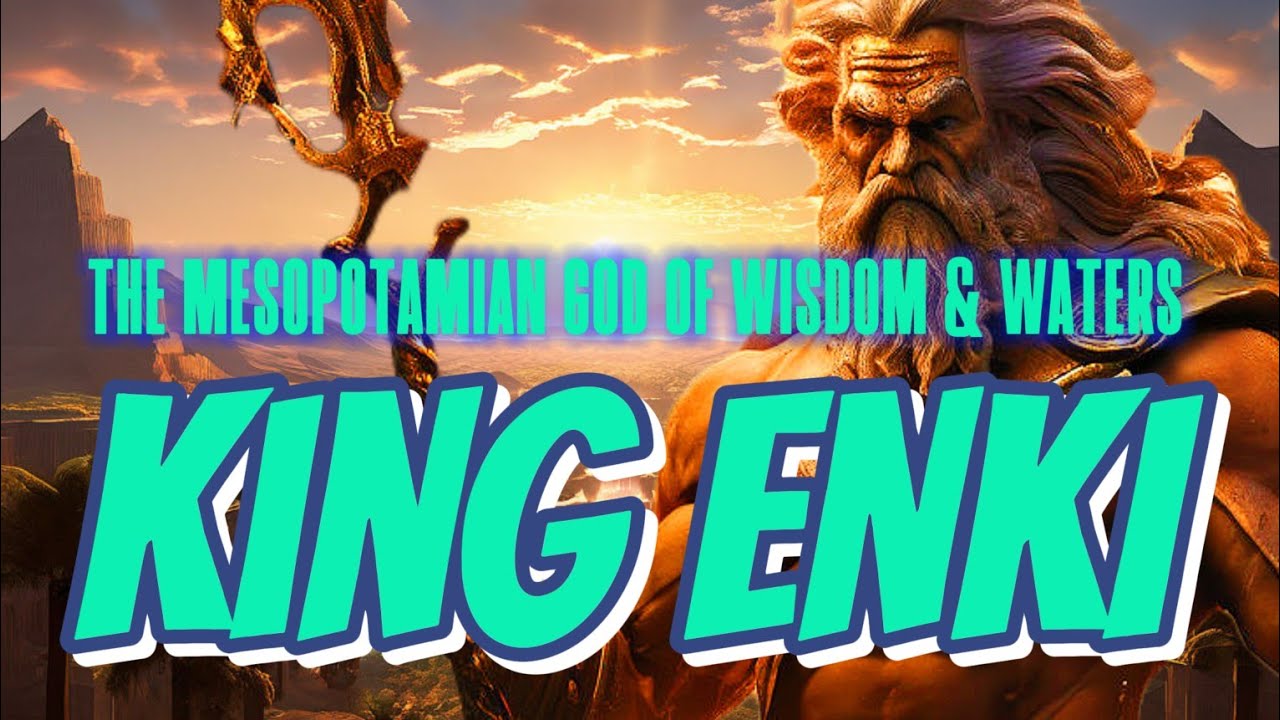 King Enki: The Mesopotamian God of Wisdom and Waters #mythology #gods # ...