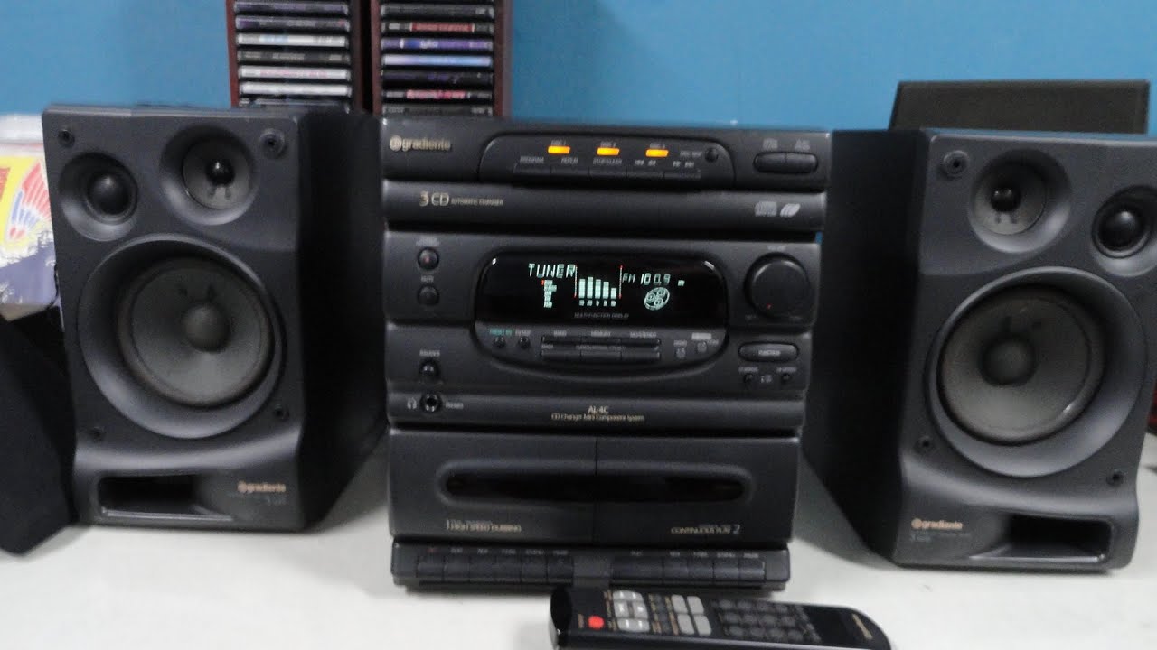 O Rei do Som - Mini System Gradiente AL-4C - YouTube