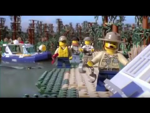 Lego City - Swamp Police Station - 60069 & Crooks' Hideout - 60068 ...