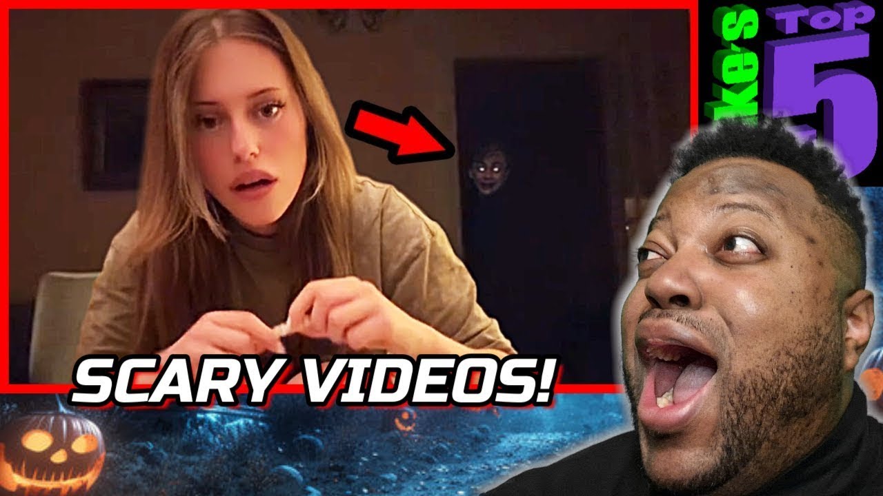 10 Scary Videos To Give You Nightmares! *Don't Watch Alone! Reaction ...