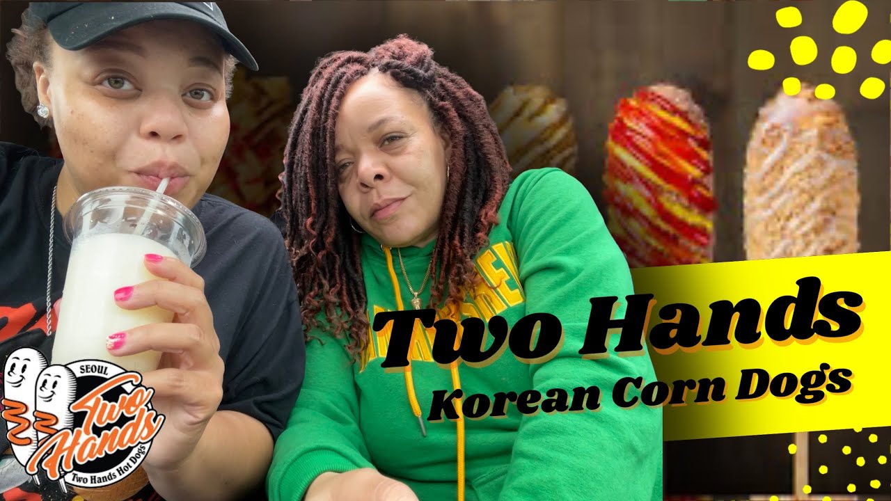 Two Hands Fresh Corn Dogs | Car Mukbang with my Momma😌 | Hot Cheeto ...