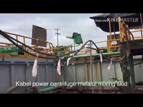 Instalation of Centrifuge at Rig DRECO - YouTube