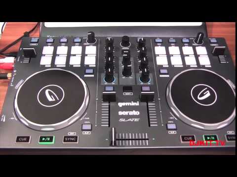 GEMINI SLATE AND SLATE 4 DJ CONTROLLERS @NAMM 2015 WITH DJKIT TV - YouTube