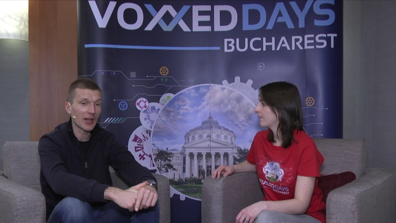 Adam Bien interview during Voxxed Days Bucharest - YouTube