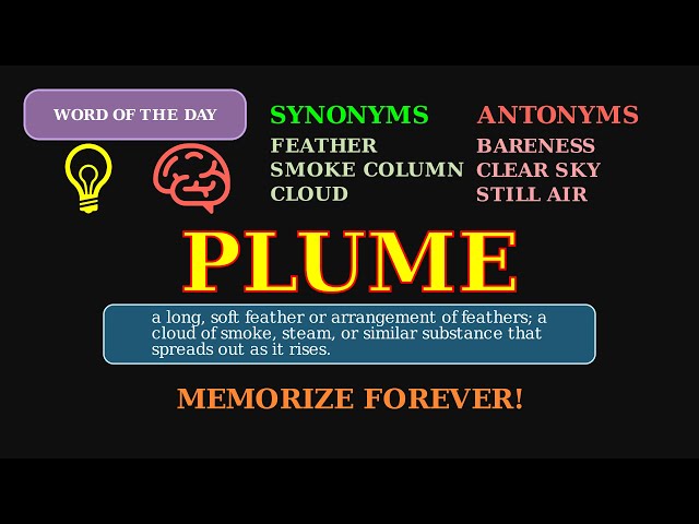 Plumes Of Smoke Synonyms