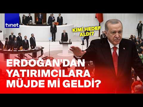 CUMHURBAŞKANI ERDOĞAN'DAN MECLİS'TE FON ÇIKIŞI! Ne mesajlar verdi?