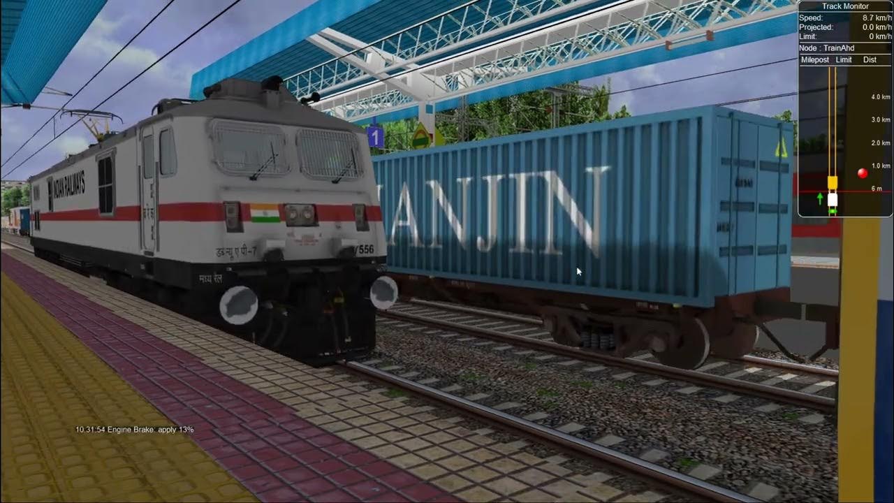 Part - 01 | 22157/Mumbai CSMT - Chennai Egmore SF Mail (PT) | TSDRv2 | Open Rails | MSTS - YouTube