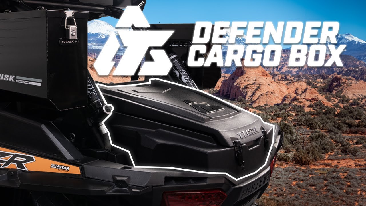 Polaris RZR XP 1000 Tusk Defender Cargo Box Install | Tusk Journey ...