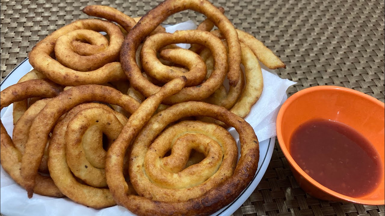Potato Spiral Snacks | Crispy Potato Snacks - YouTube