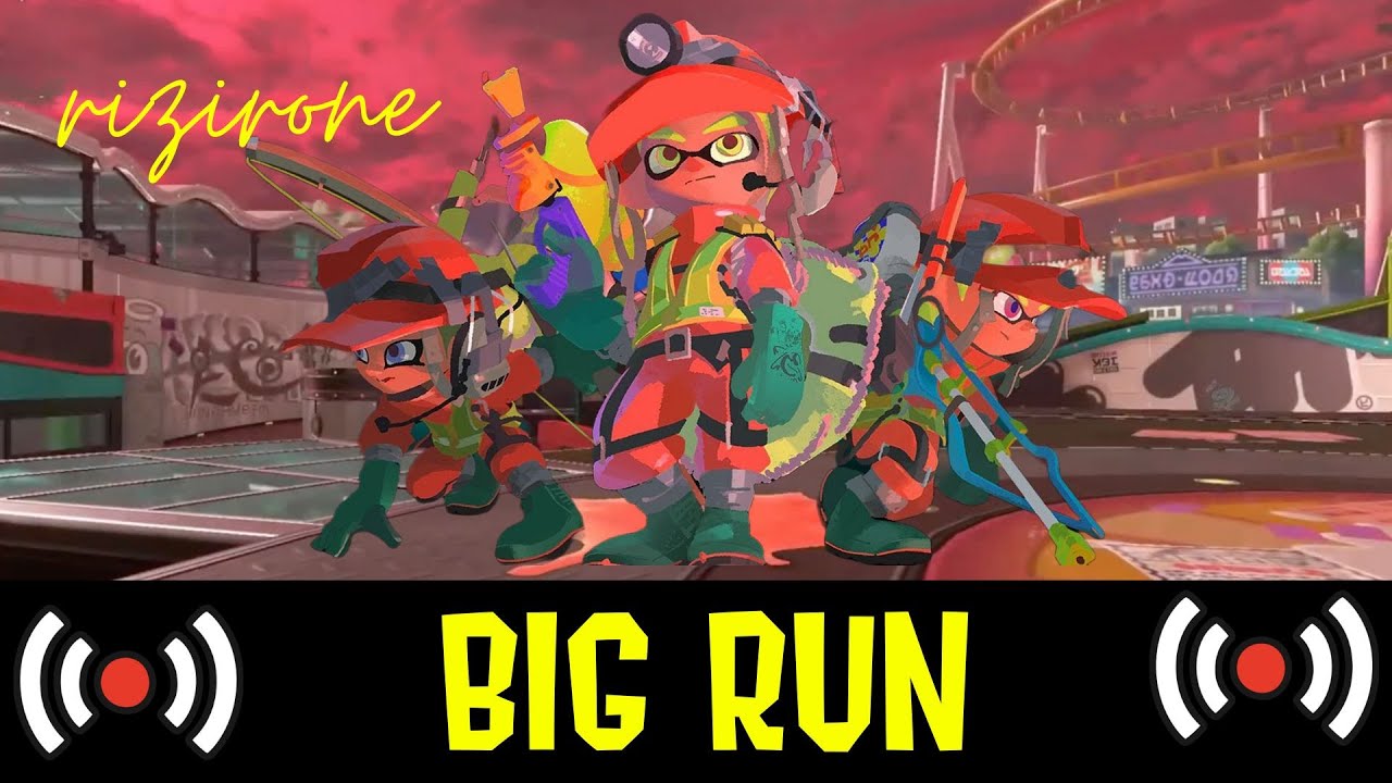 Big Run is here! Lets save the city! | Splatoon 3 Big Run Live Anyone ...