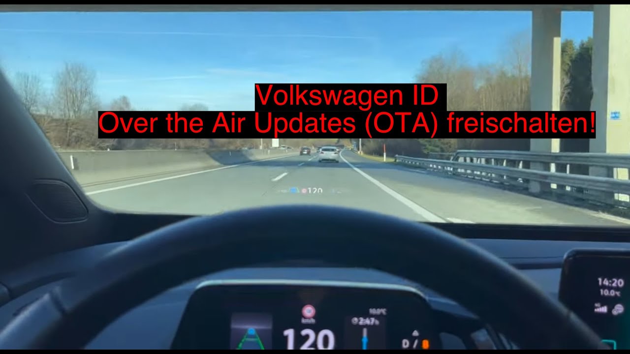 Volkswagen ID - OTA Updates freischalten - YouTube