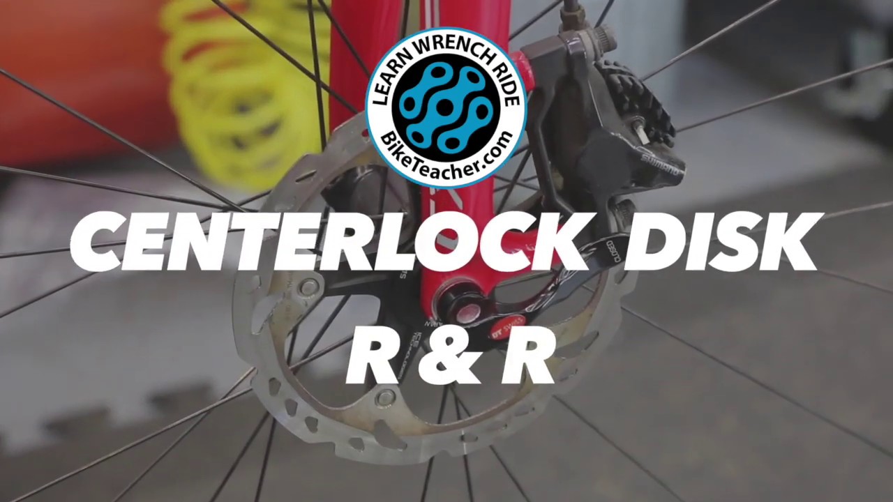 How to removal and replacement Shimano centerlock rotor (disk). - YouTube