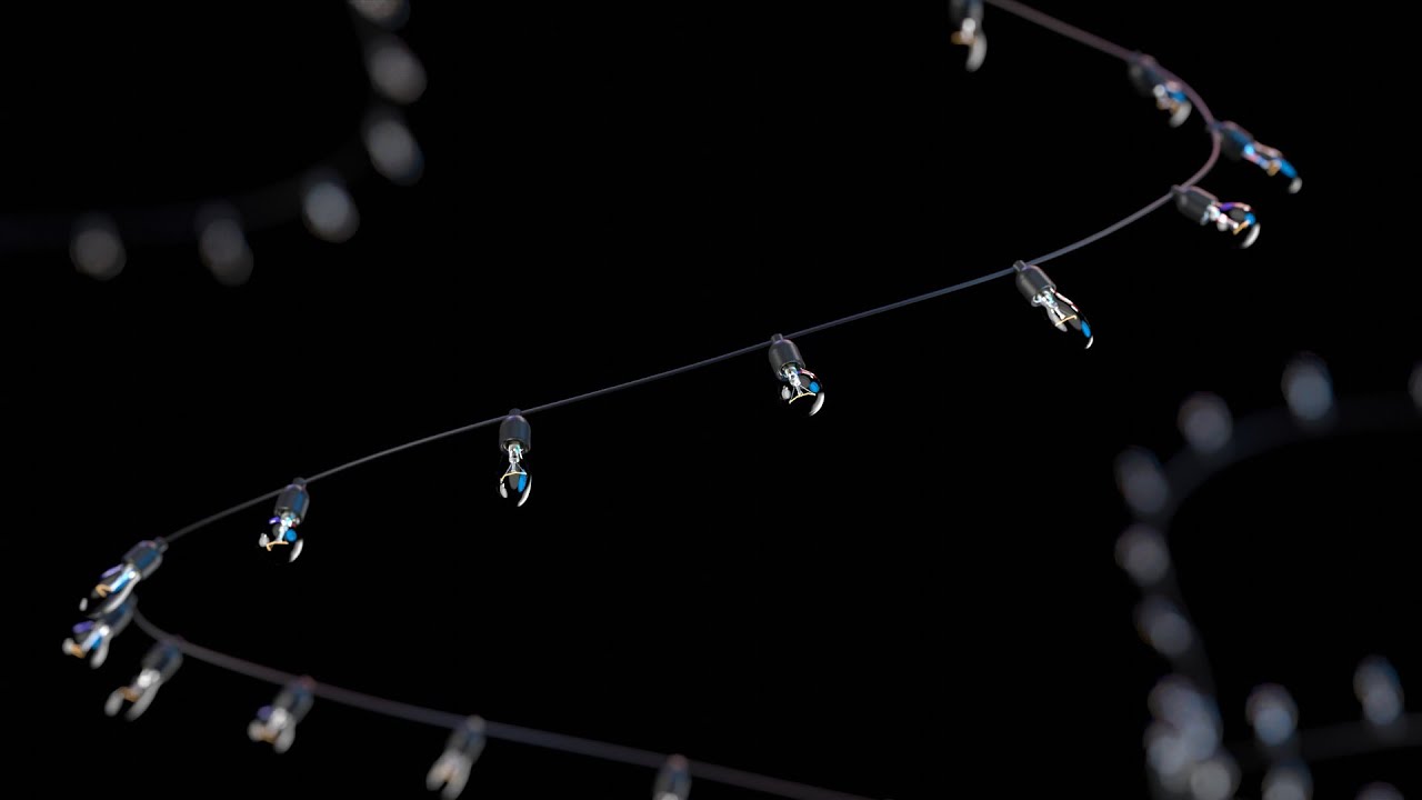 Blender Dynamic Asset - Garland Light Bulb - YouTube