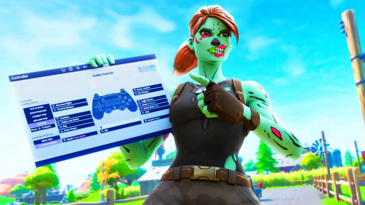 [watch for nostalgia] project EZFN best controller aim settings🎯 - YouTube