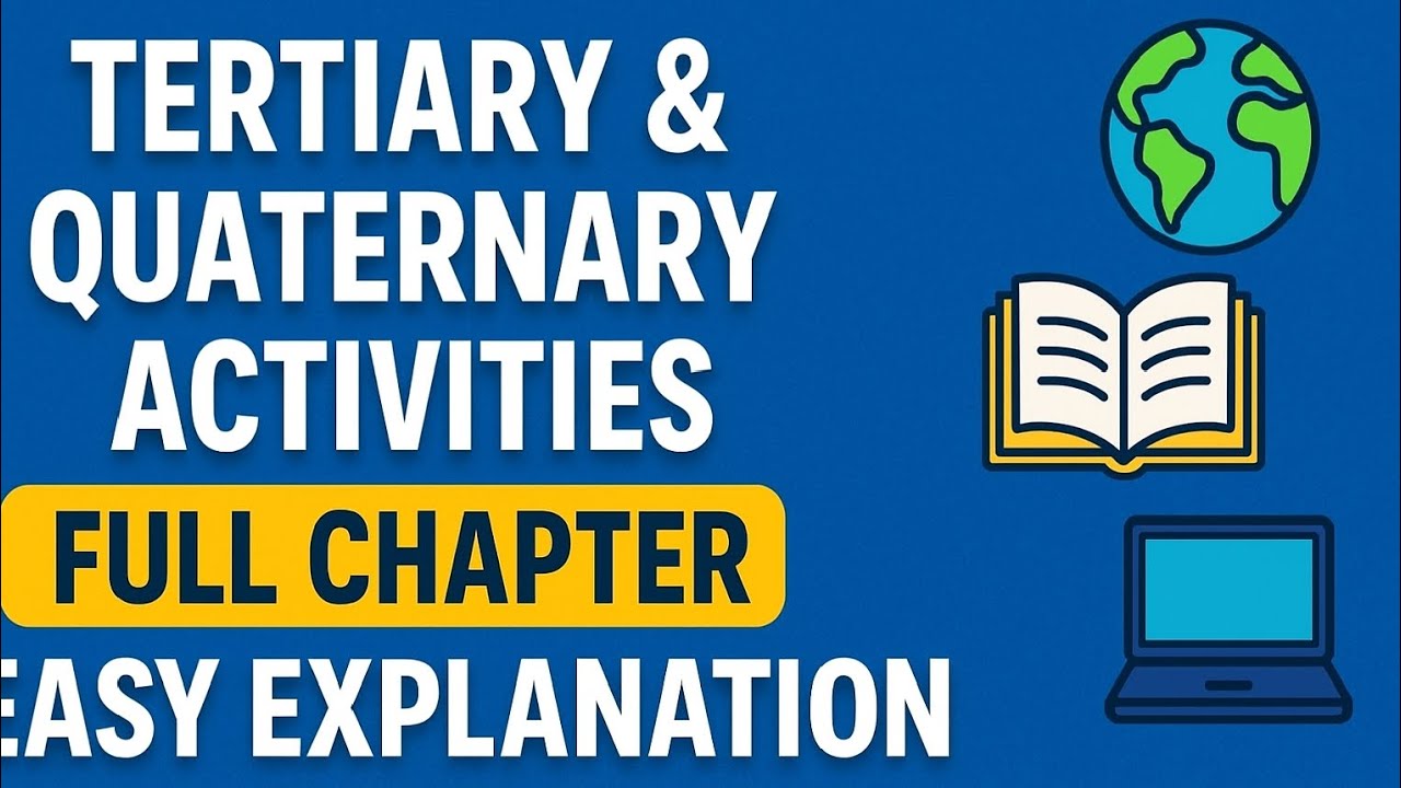 Tertiary & Quaternary Activities | Class 12 Geography Chapter Explained ...