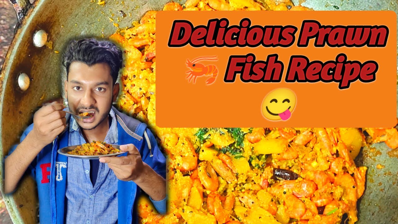 Sarso Masala Prawn recipe | Spicy jhinga fish recipe || Mere Babu Ne ...