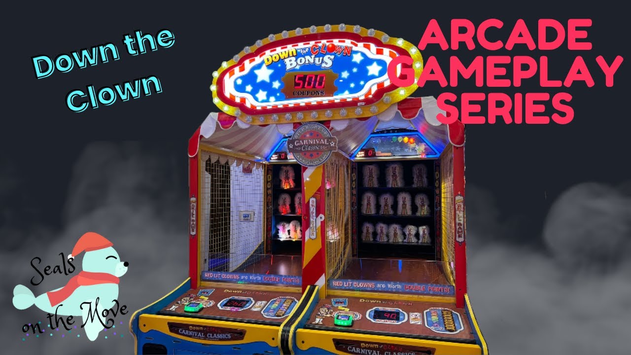 Down the Clown Arcade Gameplay - YouTube