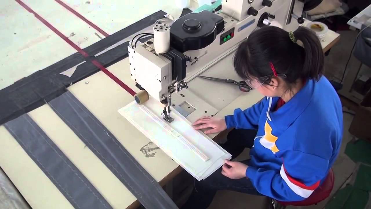 366 - 76-12HM heavy duty long arm zigzag sails making sewing machine ...