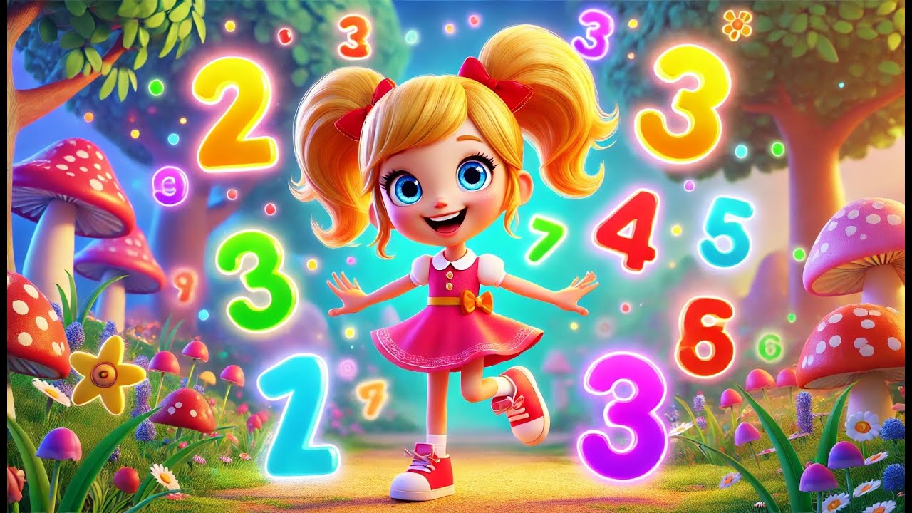 LEARN NUMBERS 1-10 with LILY! Fun Counting for Kids | Lily Simple Songs ...
