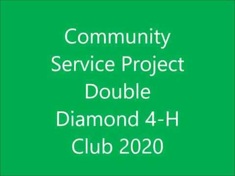 4-H Community Service Project - YouTube