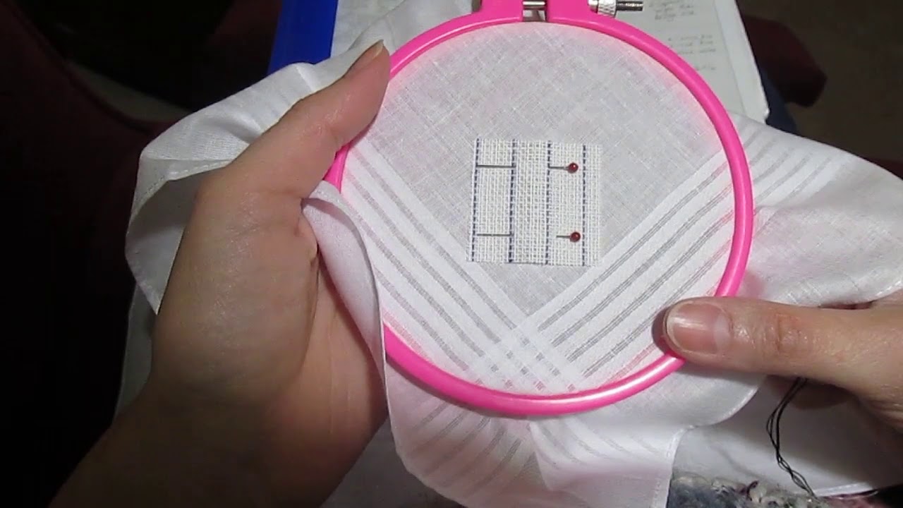 Tutorial How To Cross Stitch With Waste Canvas YouTube tutorial-how-to-cross-stitch-with-waste-canvas-youtube