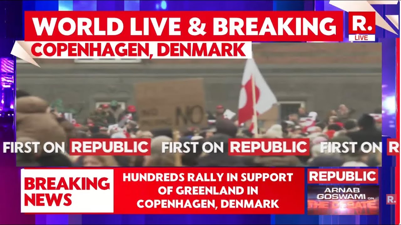 BREAKING LIVE: Massive Anti-Trump Protests Erupt In Denmark, Hundreds ...