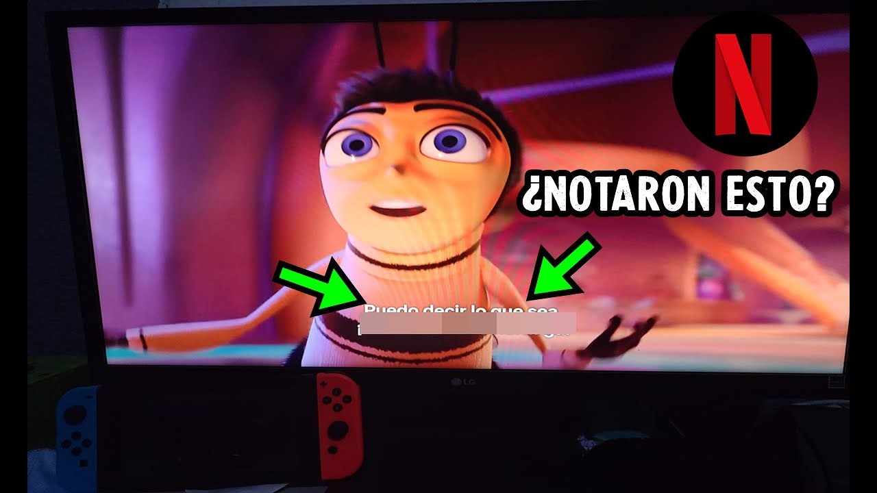 ¿HABIAN NOTADO ESTE EXTRAÑO MENSAJE que puso NETFLIX en LA PELICULA de ...