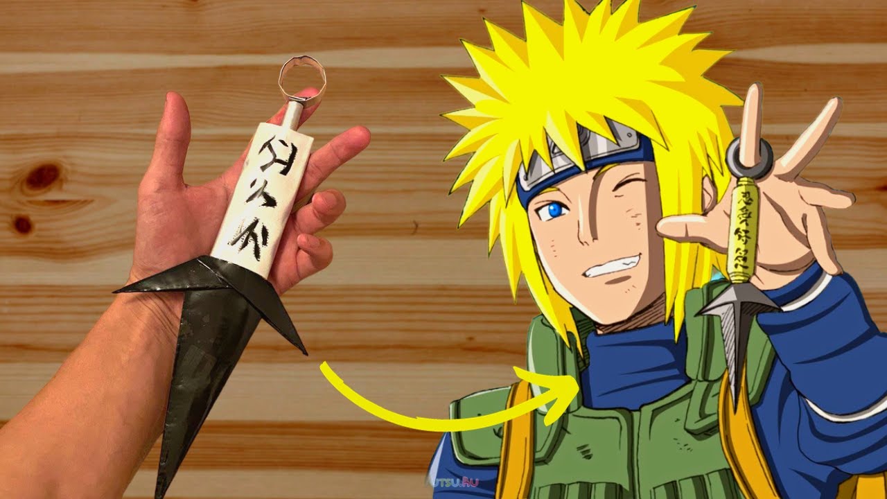 I made a realistic kunai from Minato.! - YouTube