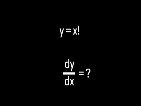 Learn the derivative of the factorial function in just 6 MINUTES! - YouTube