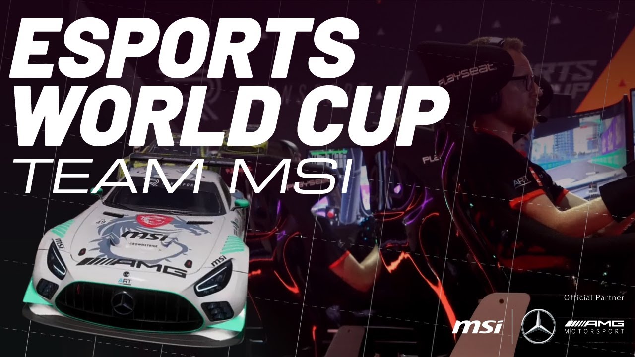 Inside Mercedes-AMG Esports Team MSI | Road to EWC 🔥 MSI - YouTube