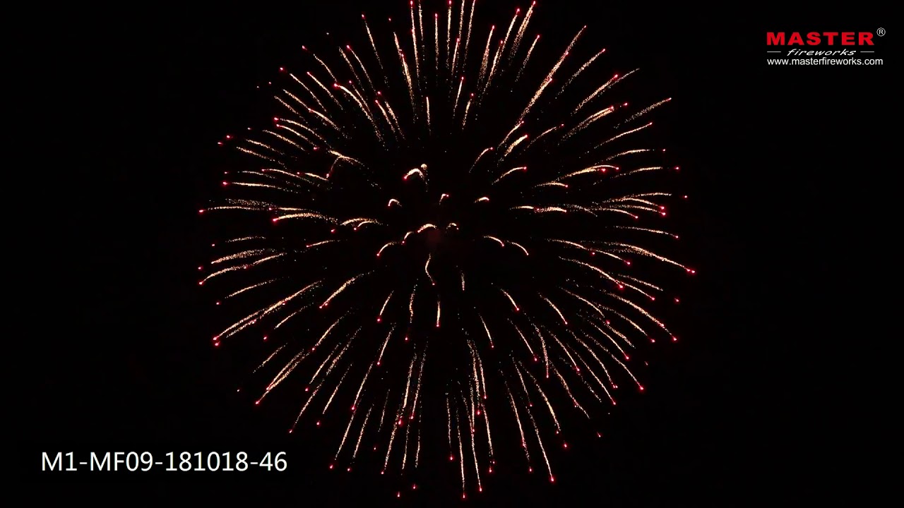 5 Inch Silver Wave To Pink With Red Pistil Display Shell Fireworks For ...