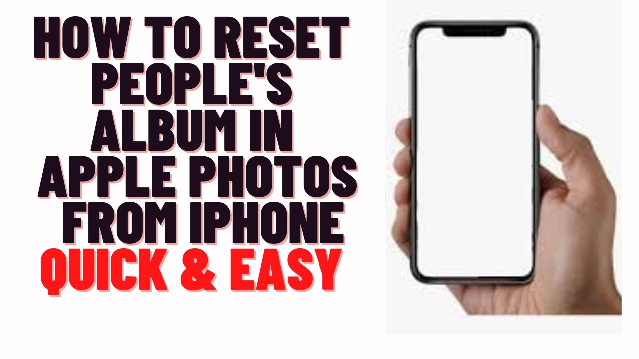 How to Reset People Suggestions in Photos App on iPhone - YouTube
