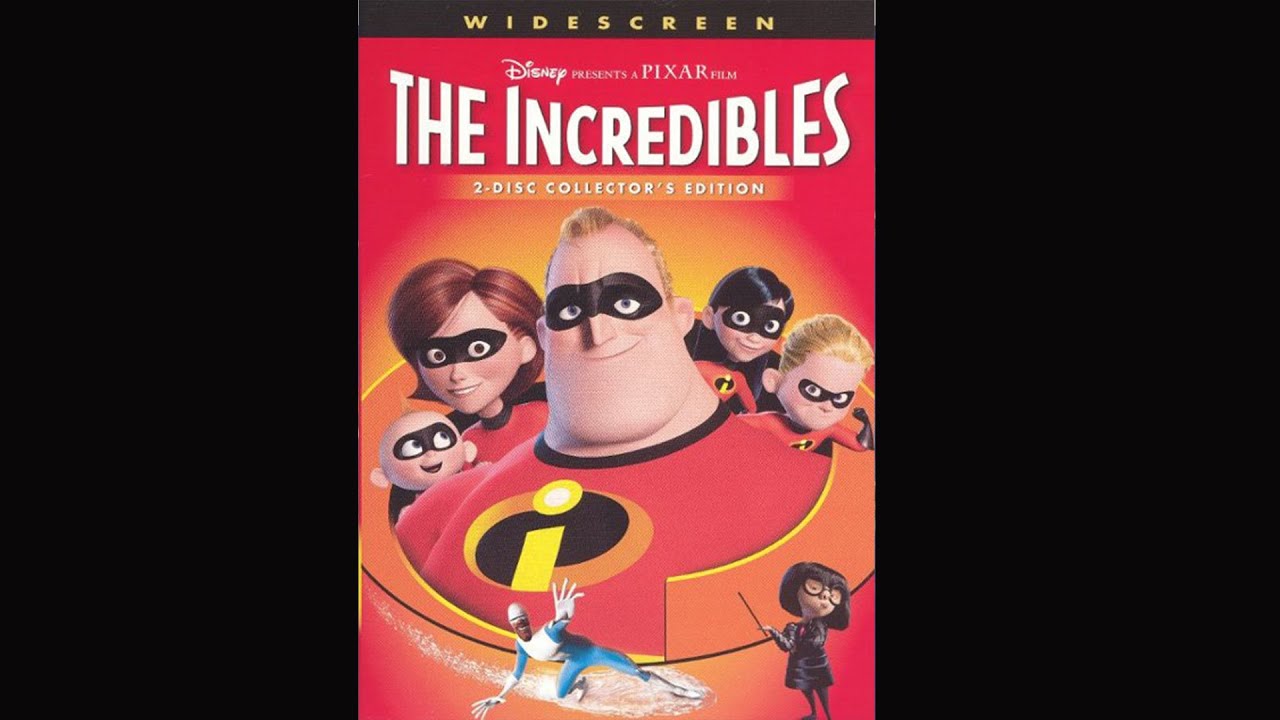 Opening To The Incredibles 2004 2005 Dvd Widescreen Edition Youtube 7008