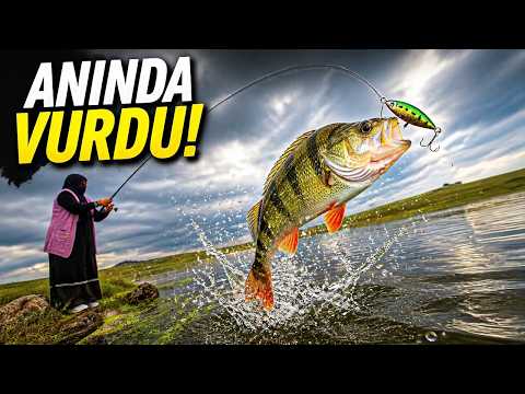 SABAH SUYU PERCH AVI!!! - BU MERADA 1 SAAT YETİYOR -