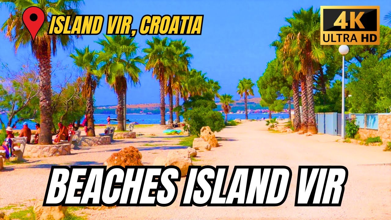 BEACHES ISLAND VIR, CROATIA (PART 1) 4K - YouTube