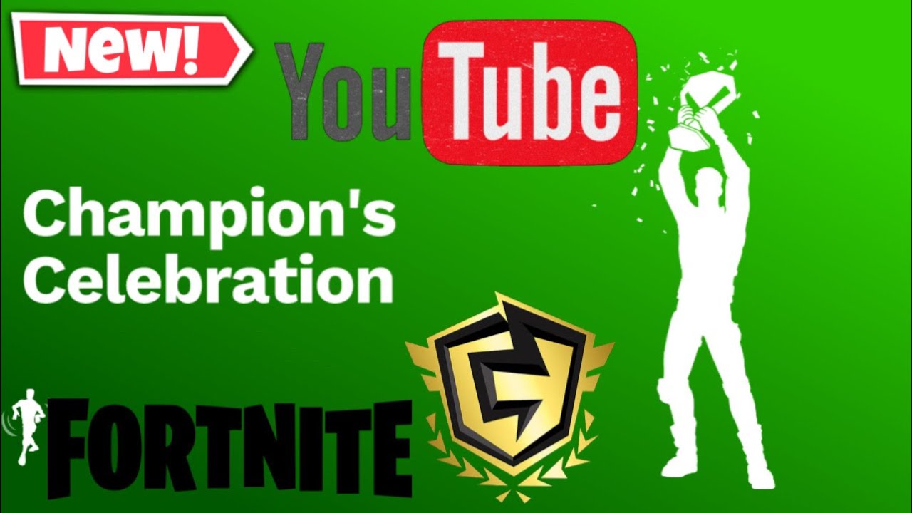 Fortnite Update Buying The New Champion's Celebration Emote Showcase ...