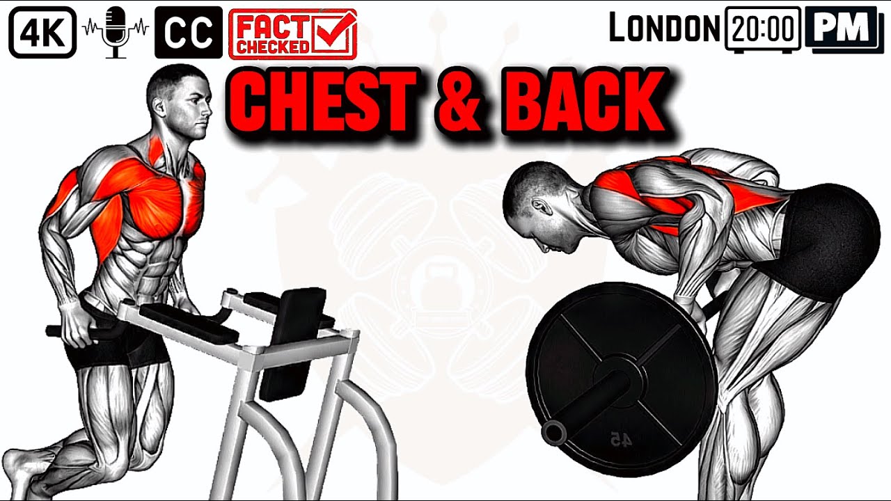 Top Fitness Expert Reveals Best Chest & Back Exercises for Muscle ...