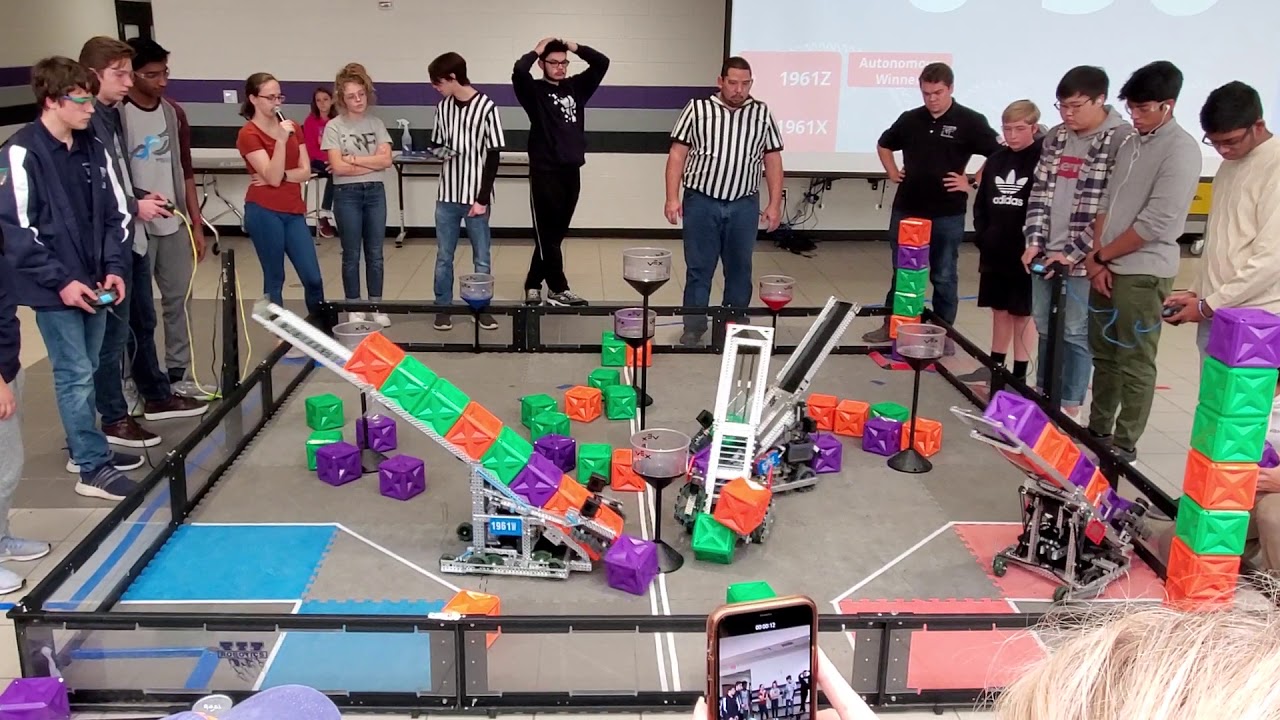 VEX Tower Takeover 1961Z North Quarterfinals - YouTube