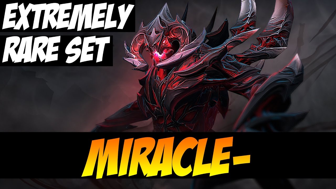 EXTREMELY RARE SET IN THE HANDS OF A EXTREMELY HIGH MMR PLAYER ...