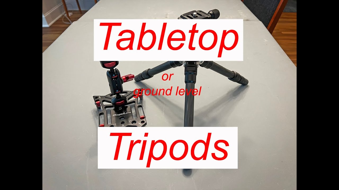Tabletop Tripods - YouTube