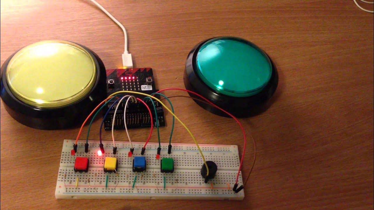 Simon Says micro:bit prototype version 2 - YouTube
