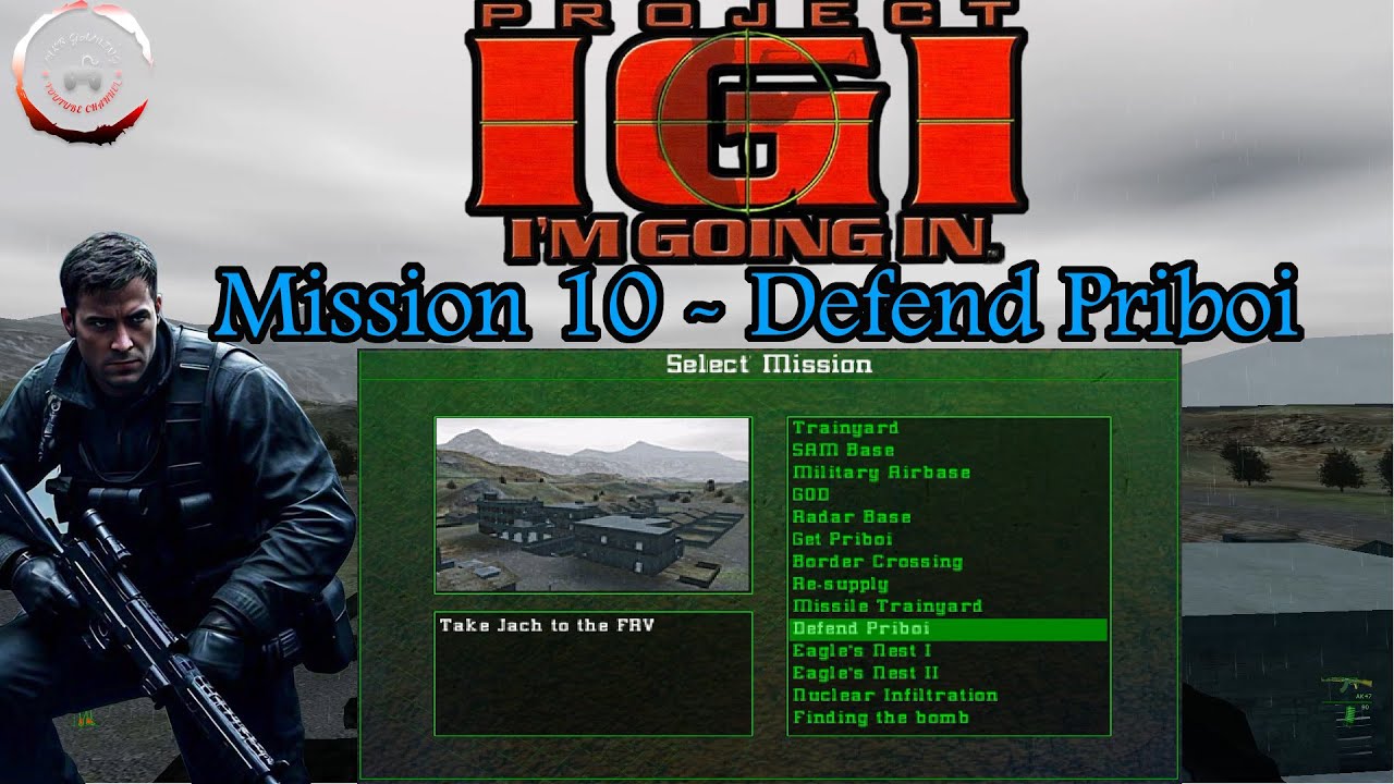 Project IGI - Mission 10 - Defend Priboi - M-K-B Gaming - YouTube