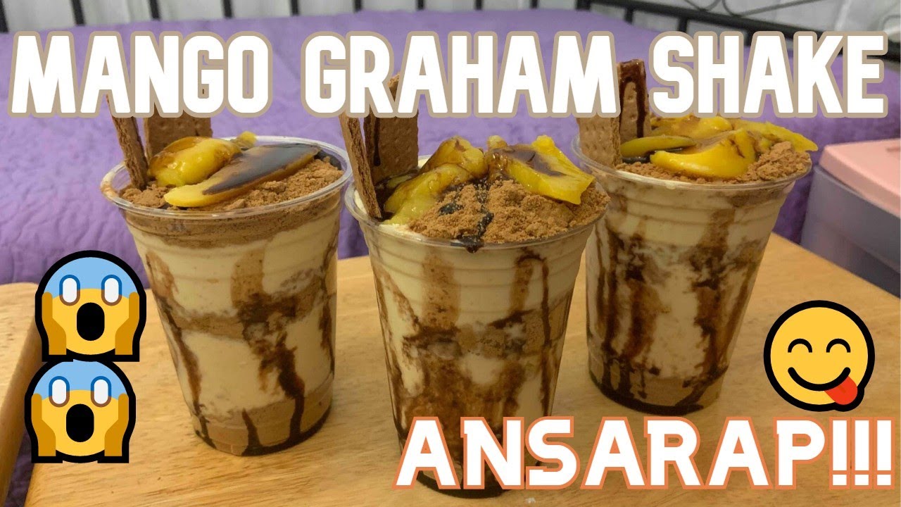 EASY MANGO GRAHAM SHAKE! | Princess Yabut - YouTube