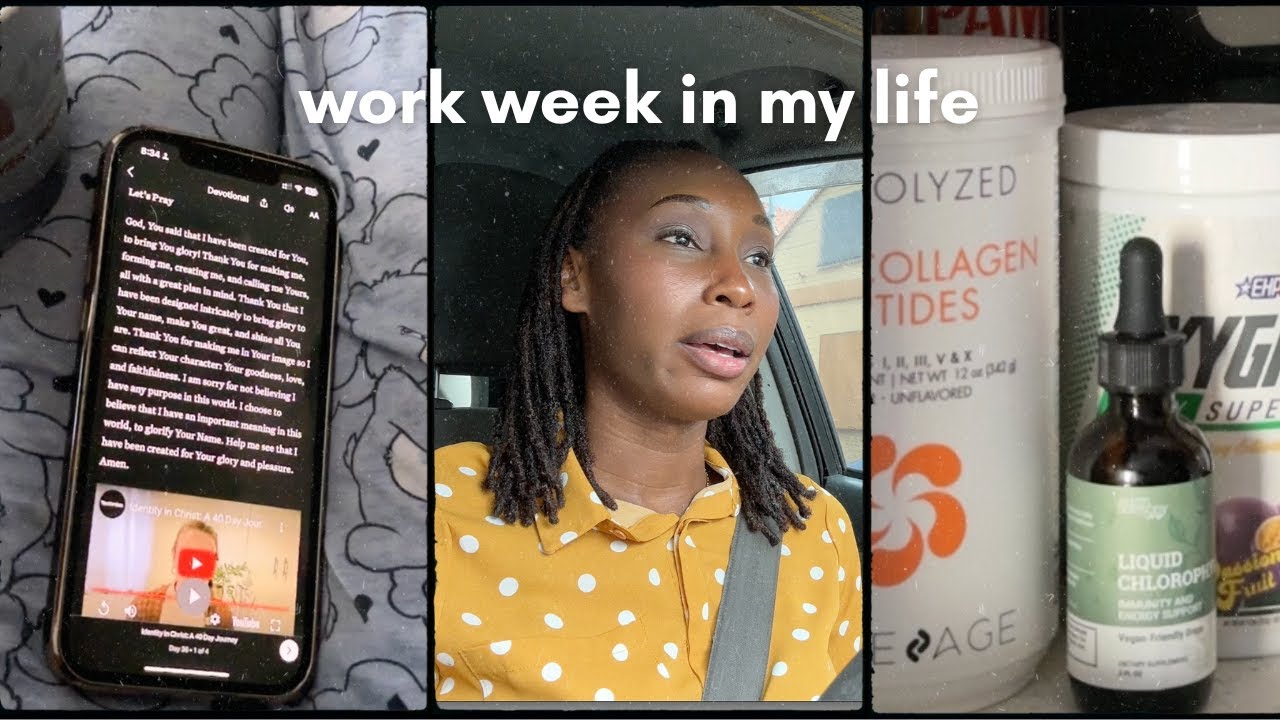 WORK WEEK IN MY LIFE | first week at my new job, getting into routine ...