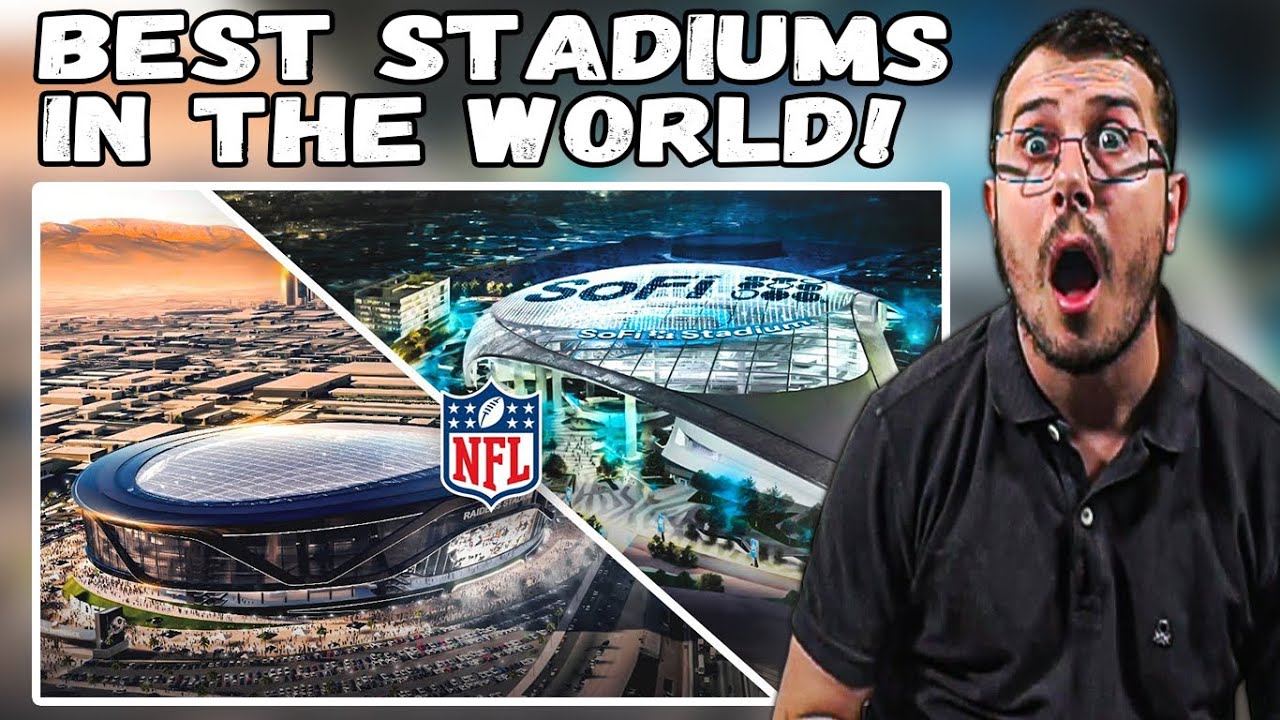 Italian Reacts To The 5 Best Stadiums In The NFL - YouTube