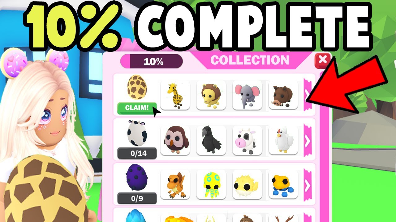 I Completed 10% of Adopt Me! - YouTube