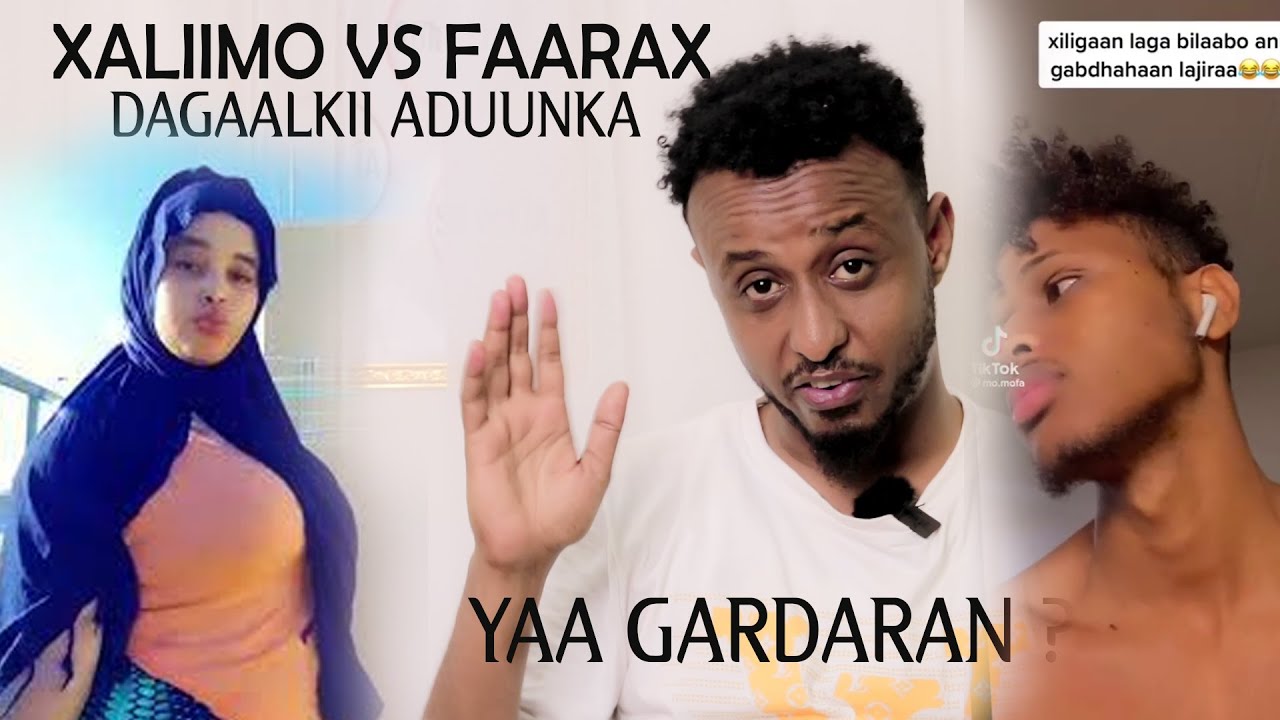FAARAX VS XALIIMO DAGAALKII UGU XUMAA AYAA QARXAY YAA QALDAN MARKA ...