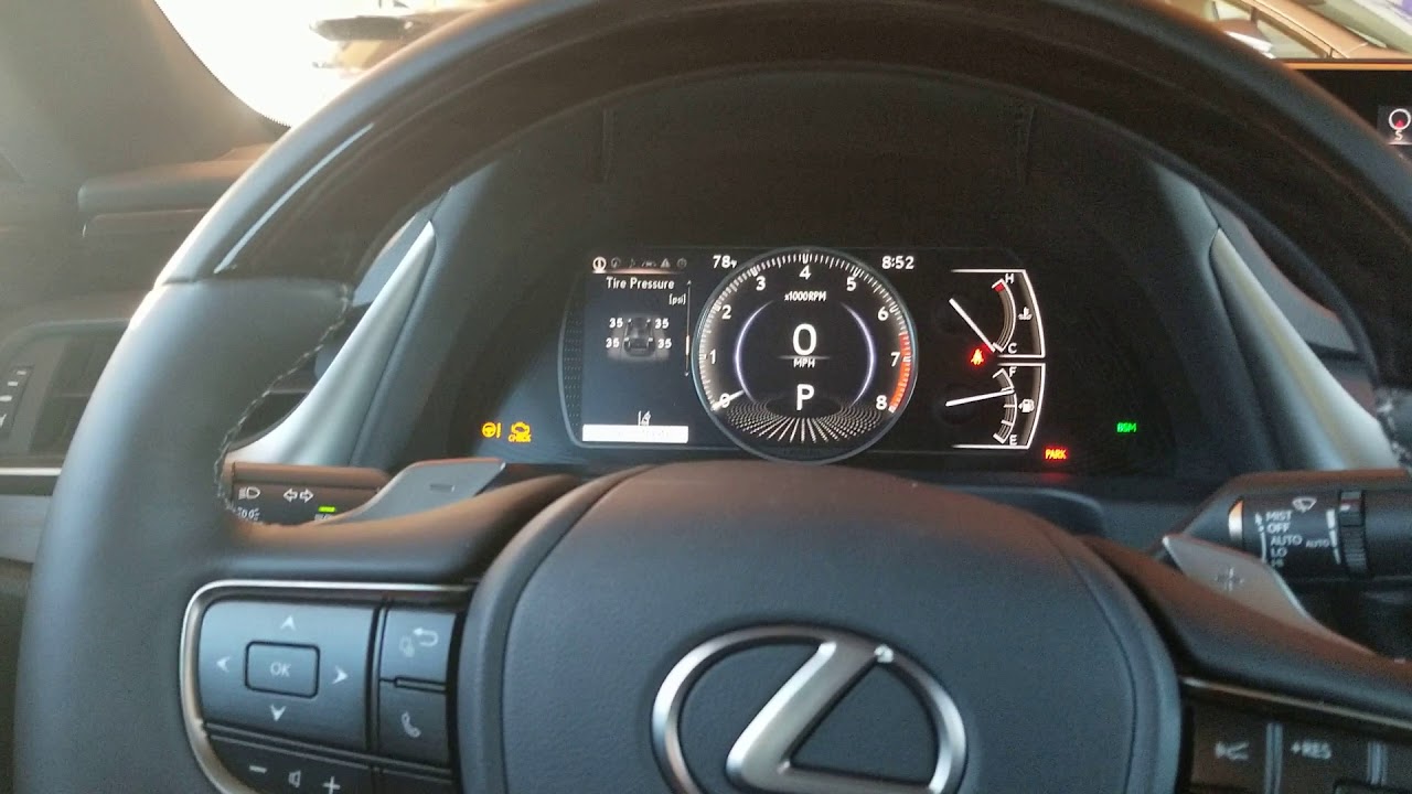 2019 Lexus ES350 Heads up display Drivers support and Road side assist ...
